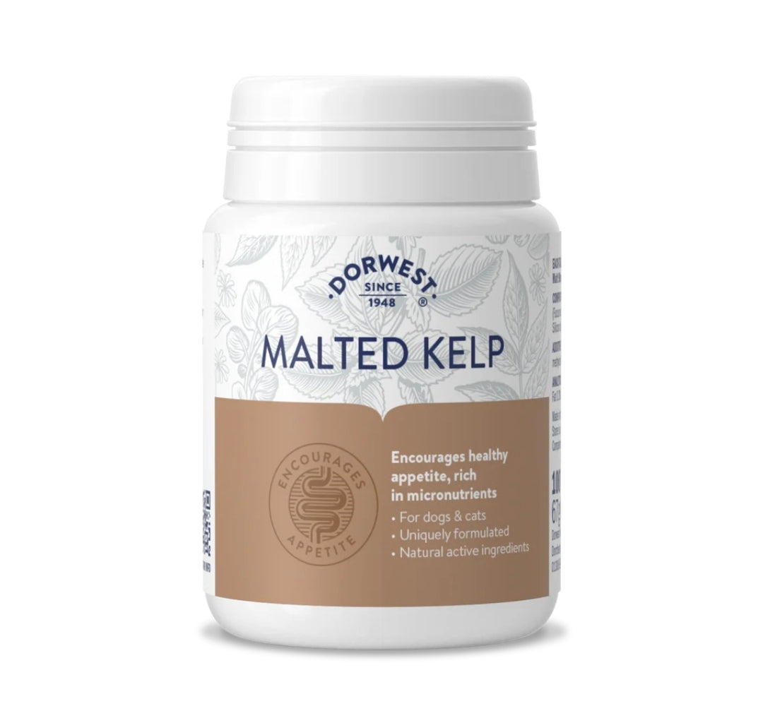 Dorwest Malted Kelp 100 Tablets – Audenshaw Pet Supplies